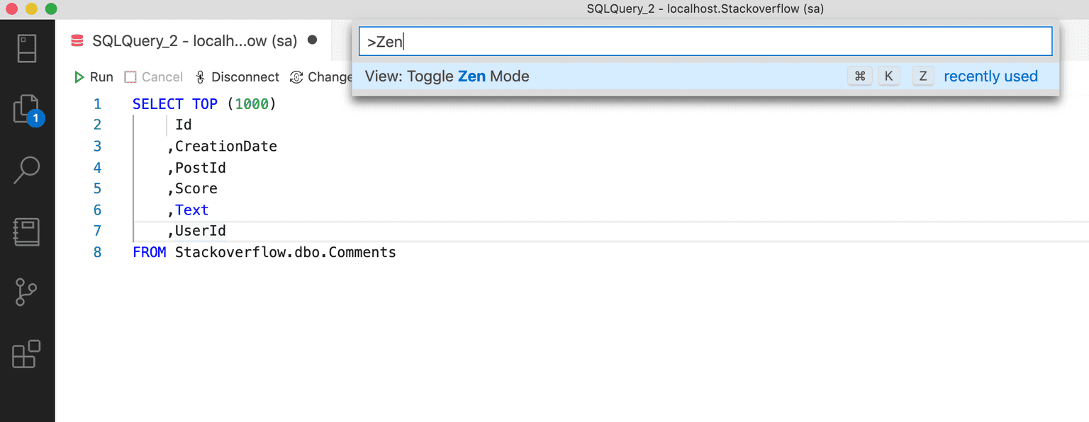 Azure Data Studio tips and tricks