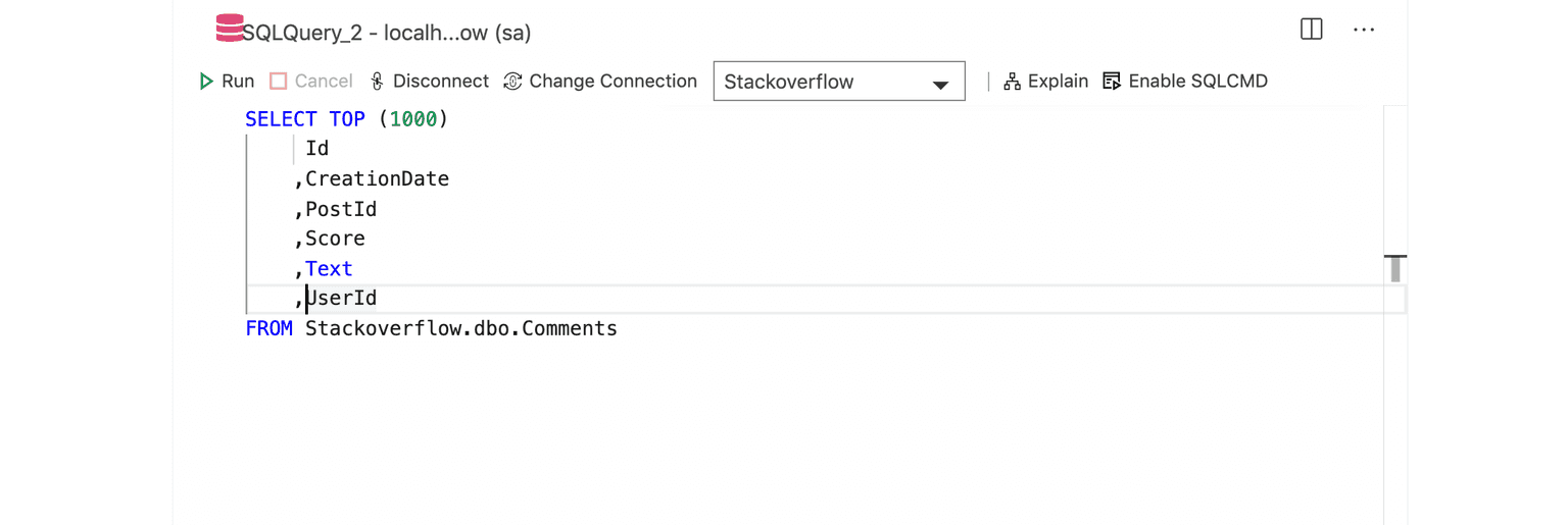 Azure Data Studio tips and tricks
